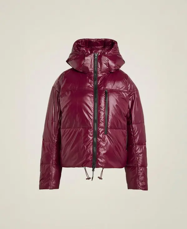 Stella McCartney Adidas Padded Winter Jacket - Maroon
