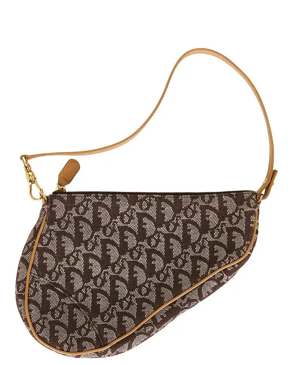 FWRD RENEW Dior Diorissimo Pochette Saddle Bag