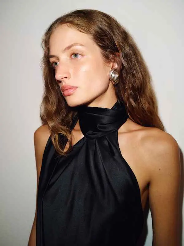 REFORMATION Sabi Silk Top