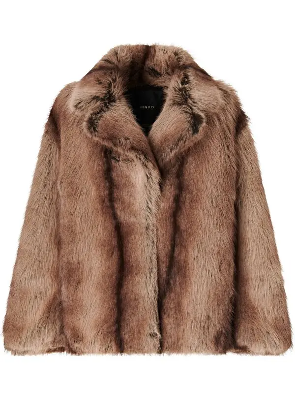 Pinko Caladea Fur Coat