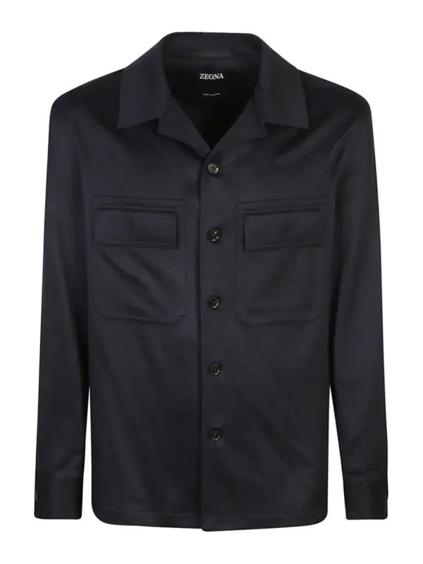 Zegna Alba Overshirt - Black