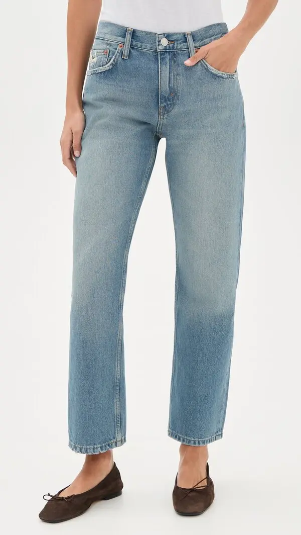 RE/DONE Blondie Straight Jeans