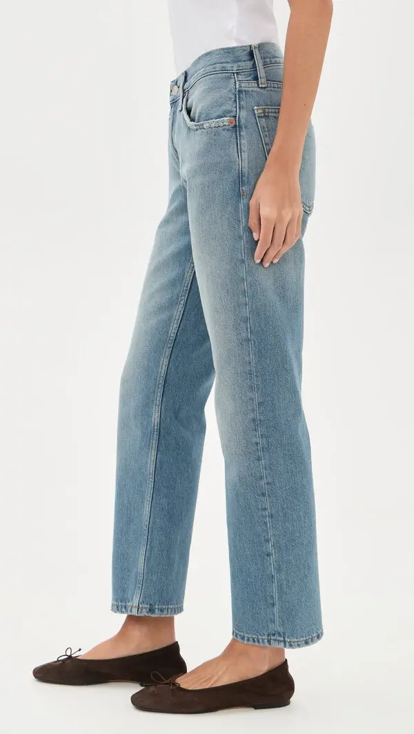 RE/DONE Blondie Straight Jeans