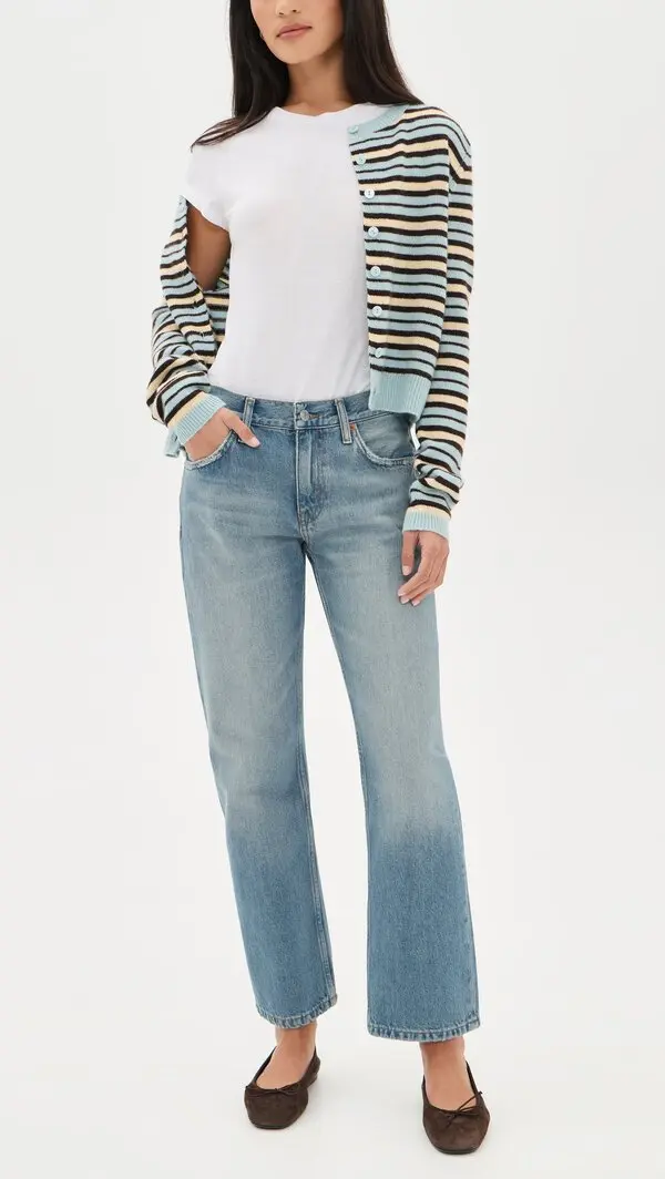 RE/DONE Blondie Straight Jeans