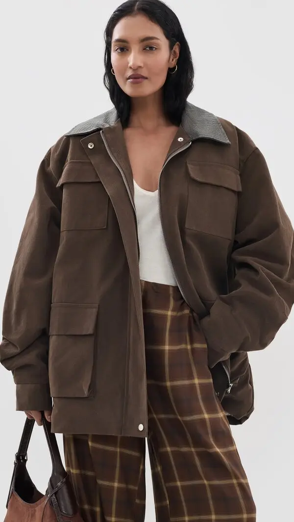Source Unknown Baia Fleece Barn Jacket