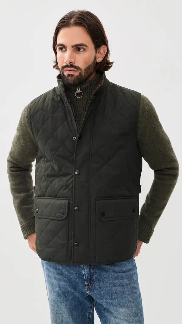 Barbour Lux Lowerdale Quilted Vest