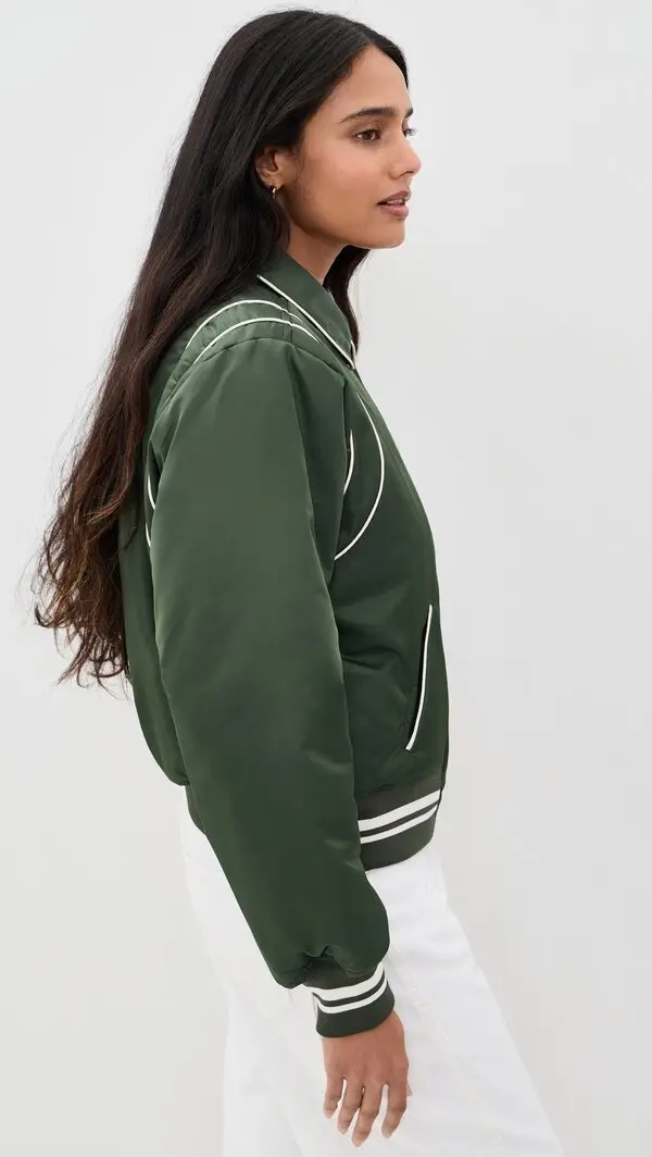 Blanknyc Game Face Bomber Jacker