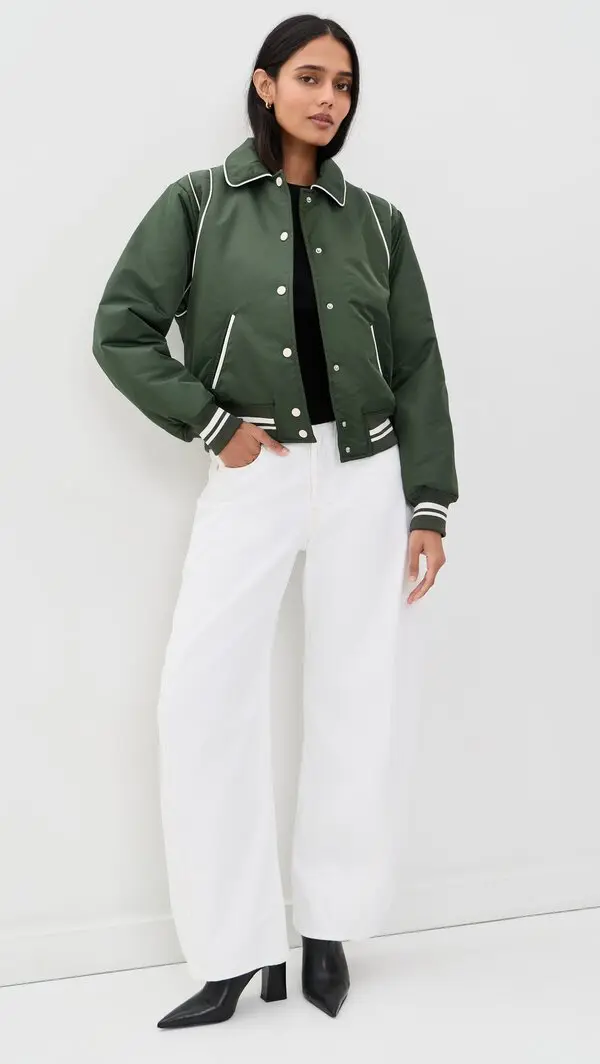 Blanknyc Game Face Bomber Jacker