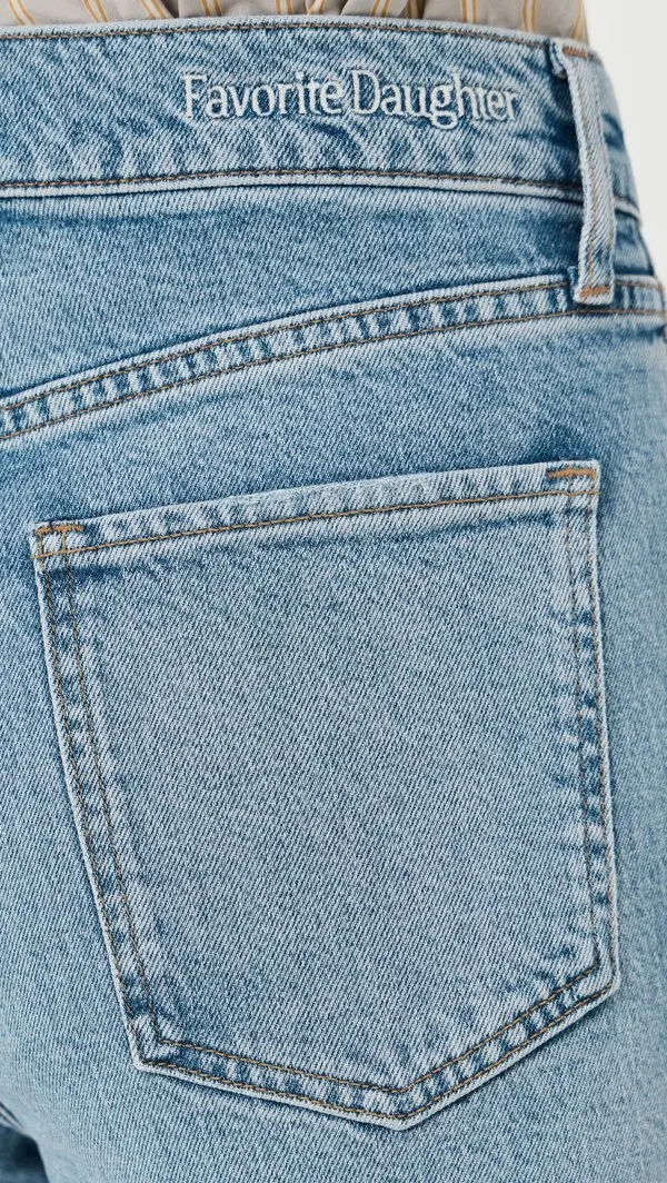 FAVORITE DAUGHTER The Petite Shortie Valentina Boot Jeans