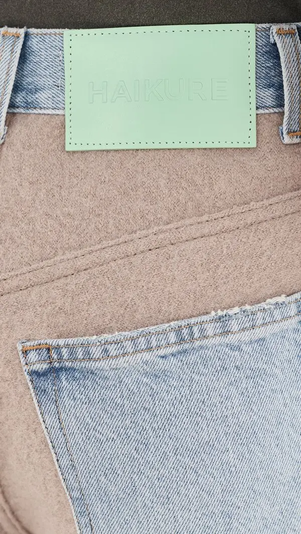 HAIKURE Bonnie Zip Jeans