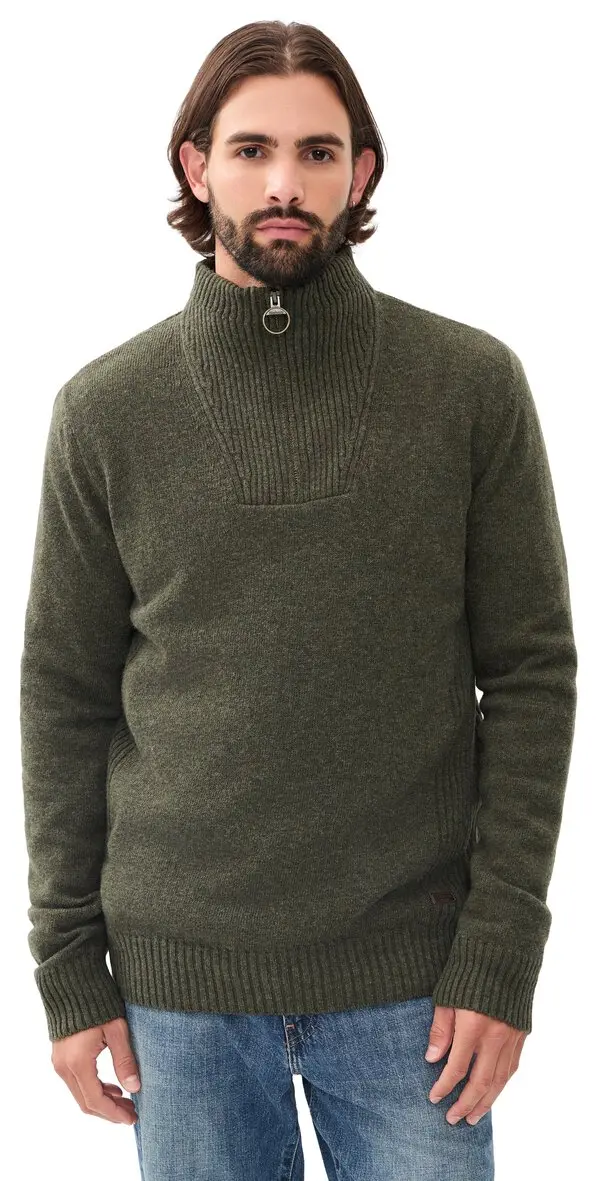 Barbour Nelson Quarter Zip Sweater