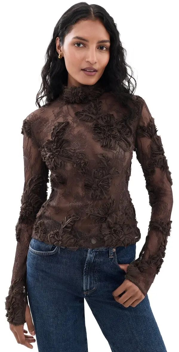 AKNVAS Freja Lace Top