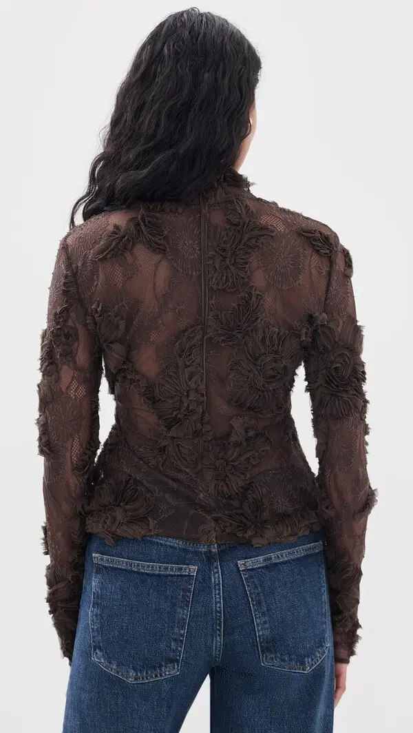 AKNVAS Freja Lace Top