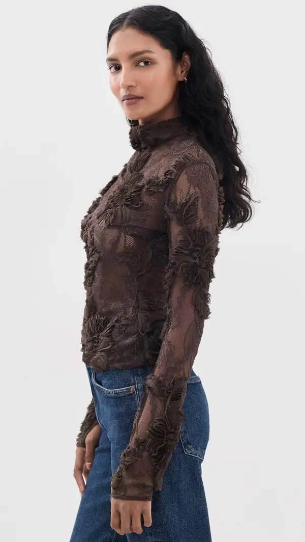 AKNVAS Freja Lace Top
