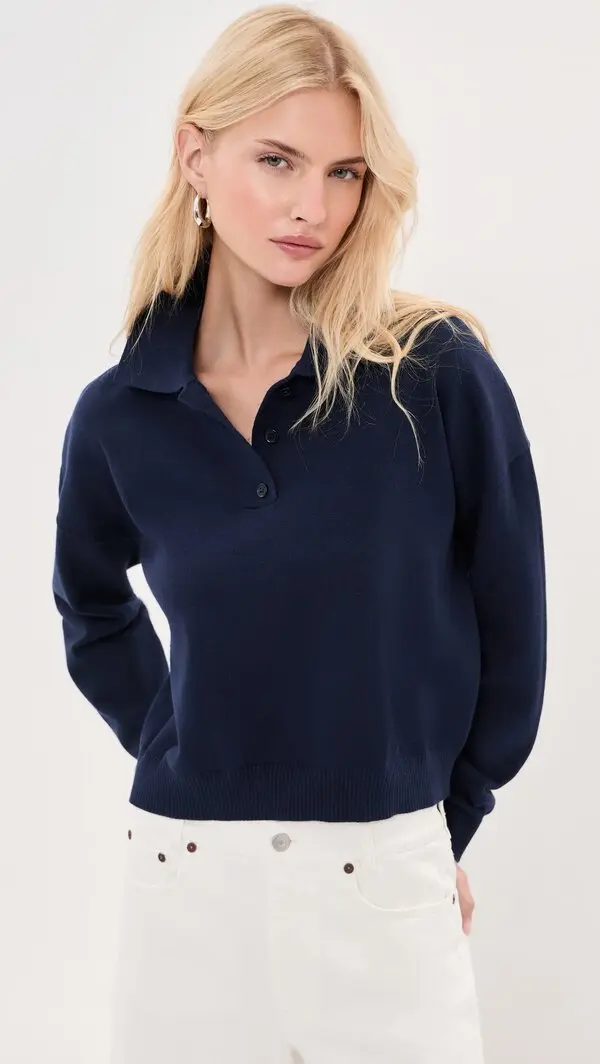 LE BOP Zadie Polo Shirt - Midnight