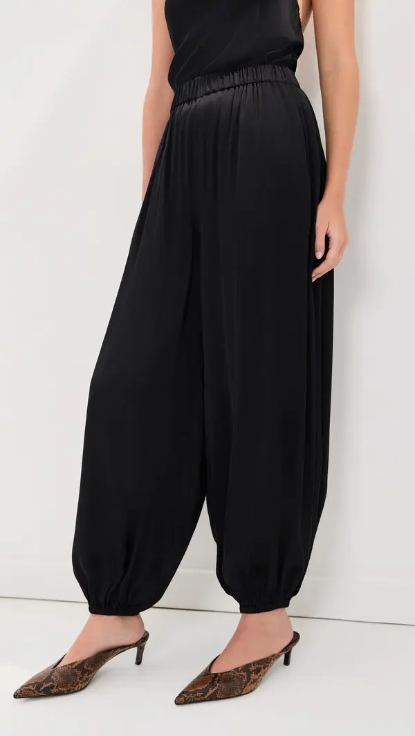 LE BOP Hunter Satin Balloon Pants