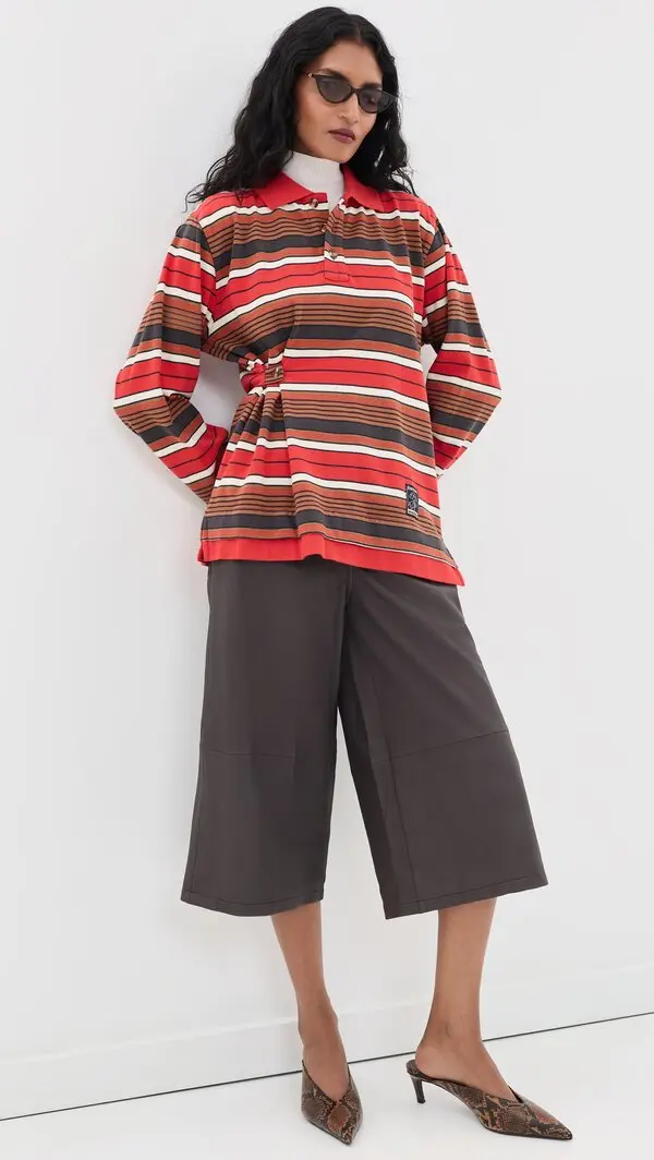 Staud Hunter Leather Culottes