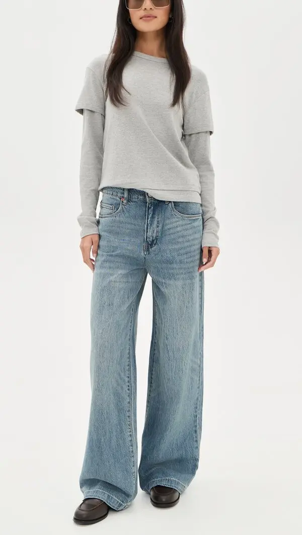 Blanknyc Lead The Way Low Baggy Jeans