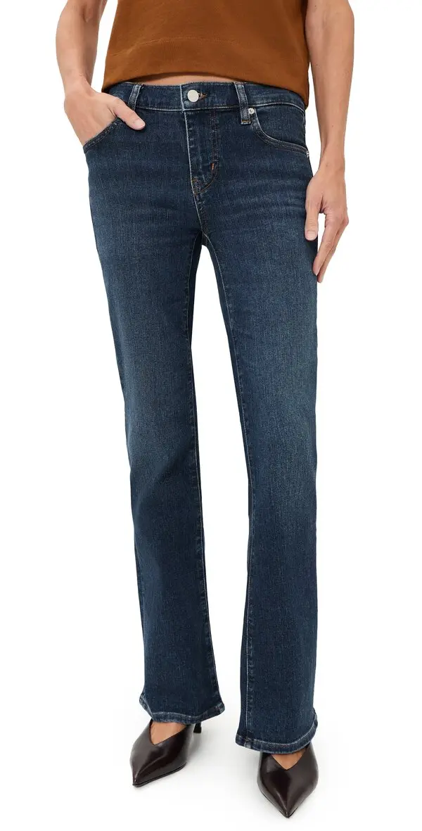 FRAME The Petite Pixie Rodeo Jeans - Showdown