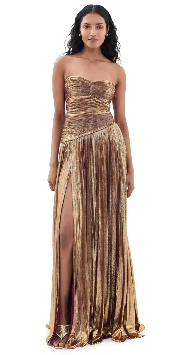 Retrofete Saba Dress - Golden Port