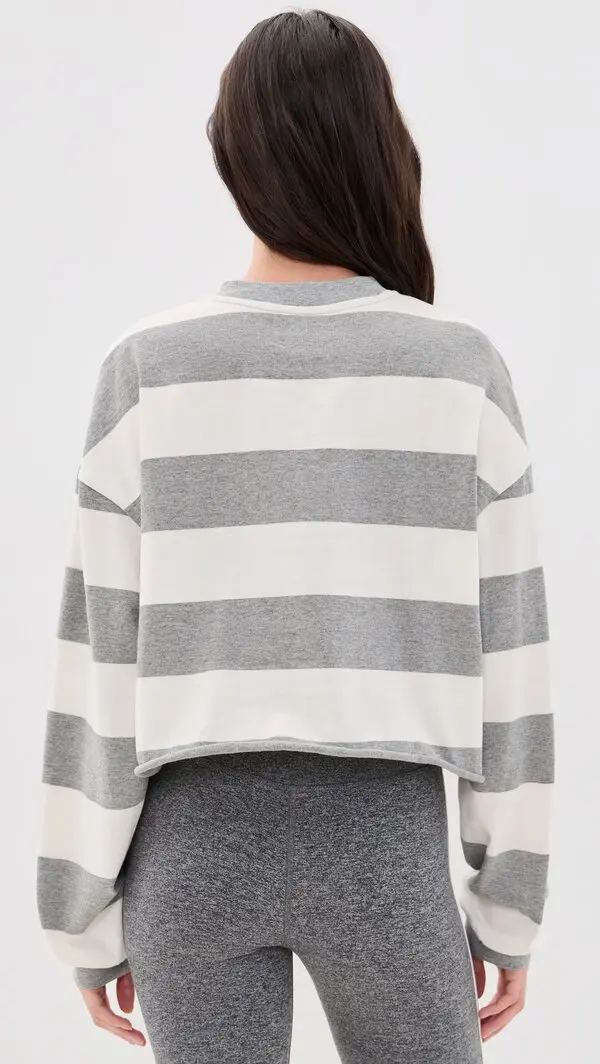 Strut This The Oxford Long Sleeve Sweatshirt