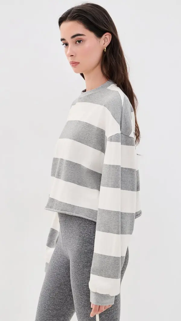 Strut This The Oxford Long Sleeve Sweatshirt