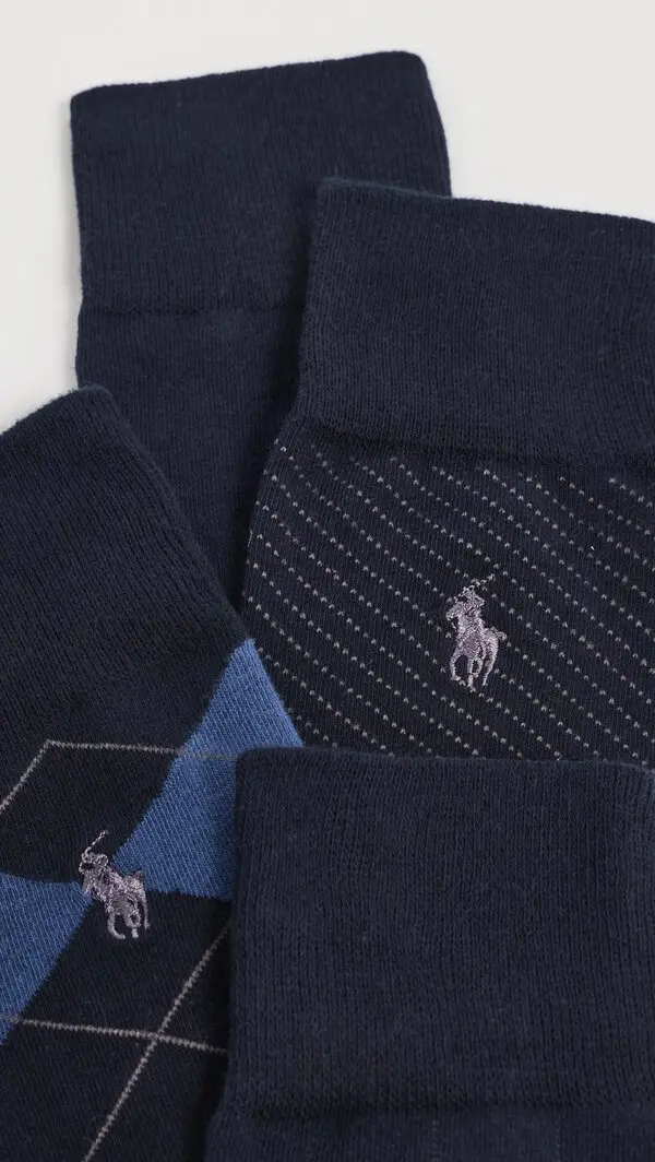 Polo Ralph Lauren Classic Multi Slack Sock 4 Pack