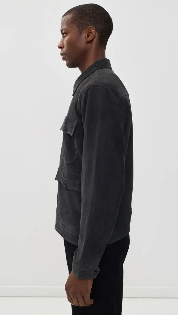 Billy Reid Suede Dutton Jacket