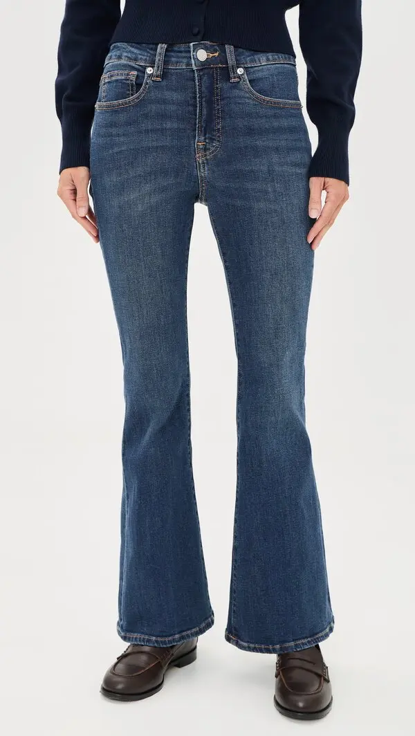 Good American Good Petite Flare Jeans