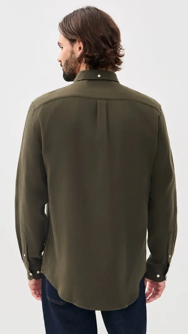 Barbour Buckley Herringbone Button Down Shirt