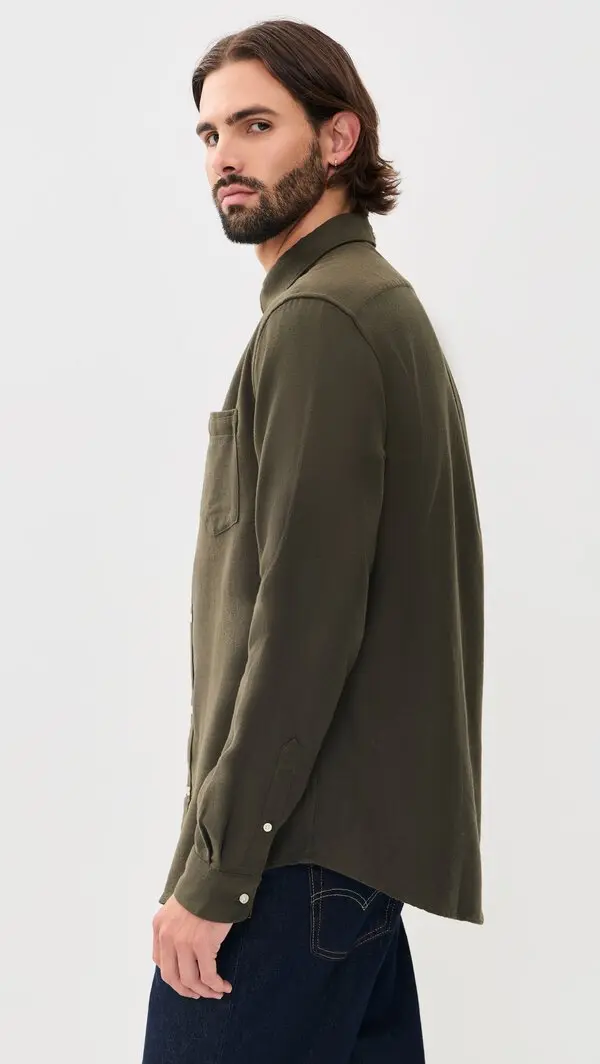 Barbour Buckley Herringbone Button Down Shirt