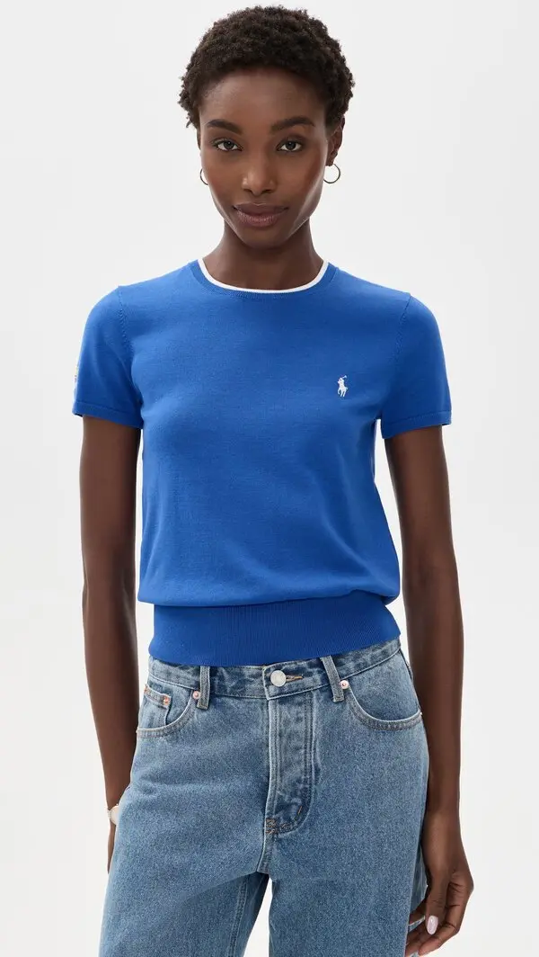 Polo Ralph Lauren Us Open Knit Cotton Tee