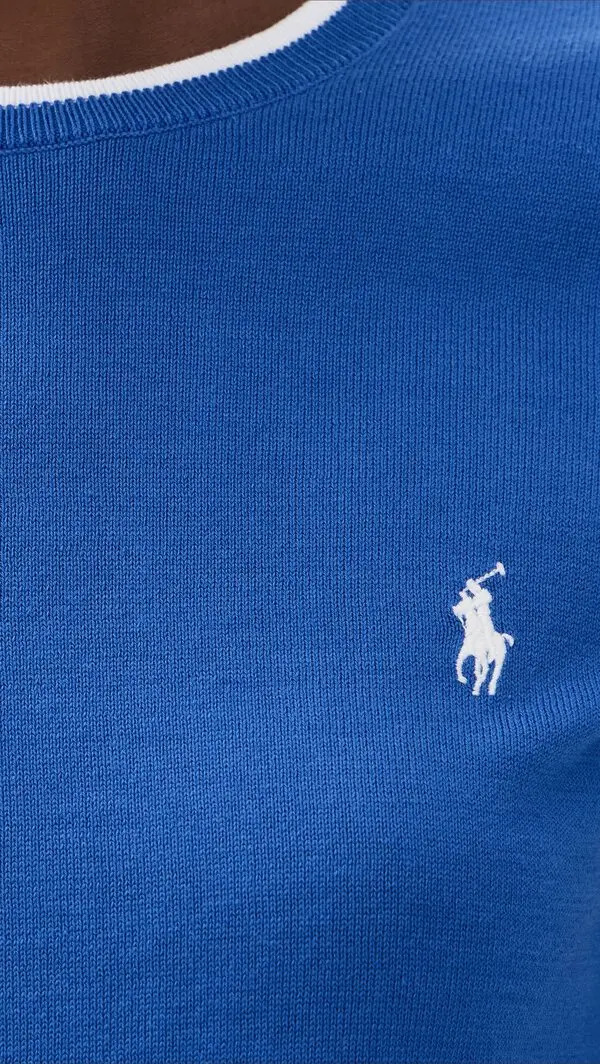 Polo Ralph Lauren Us Open Knit Cotton Tee