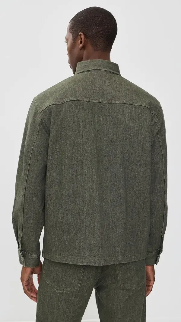 Theory Denim Button Down Shirt