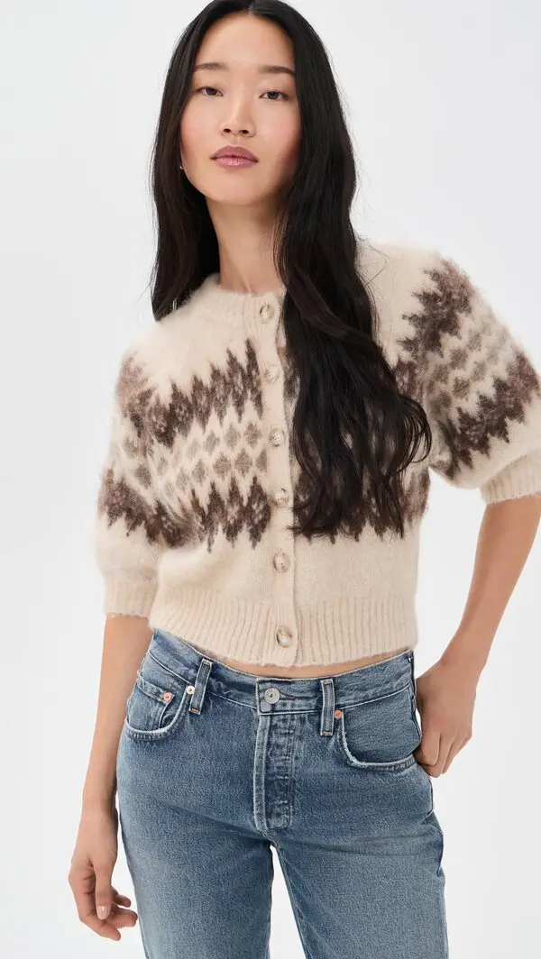 Citizens Of Humanity Molly Fair Isle Cardigan