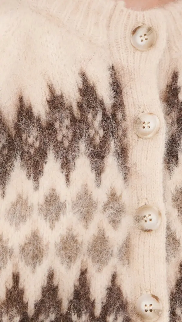 Citizens Of Humanity Molly Fair Isle Cardigan