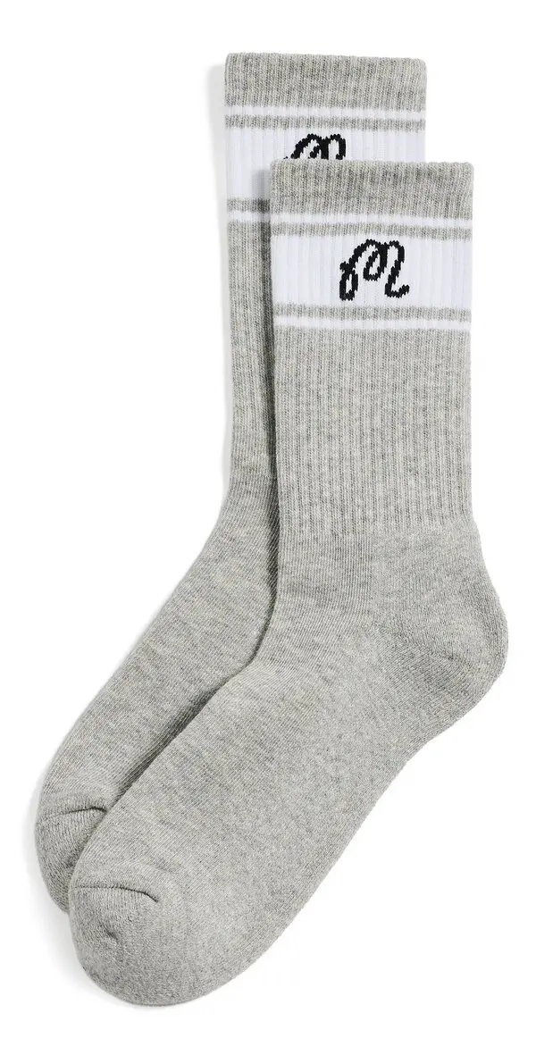 MALBON Haven Crew Socks