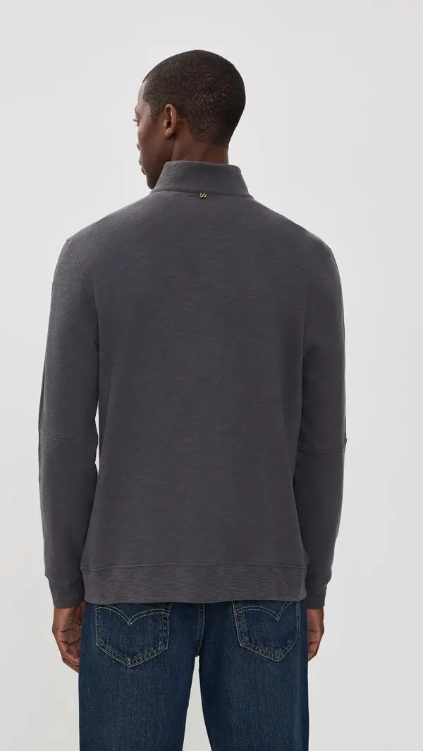 Billy Reid French Terry Half Zip