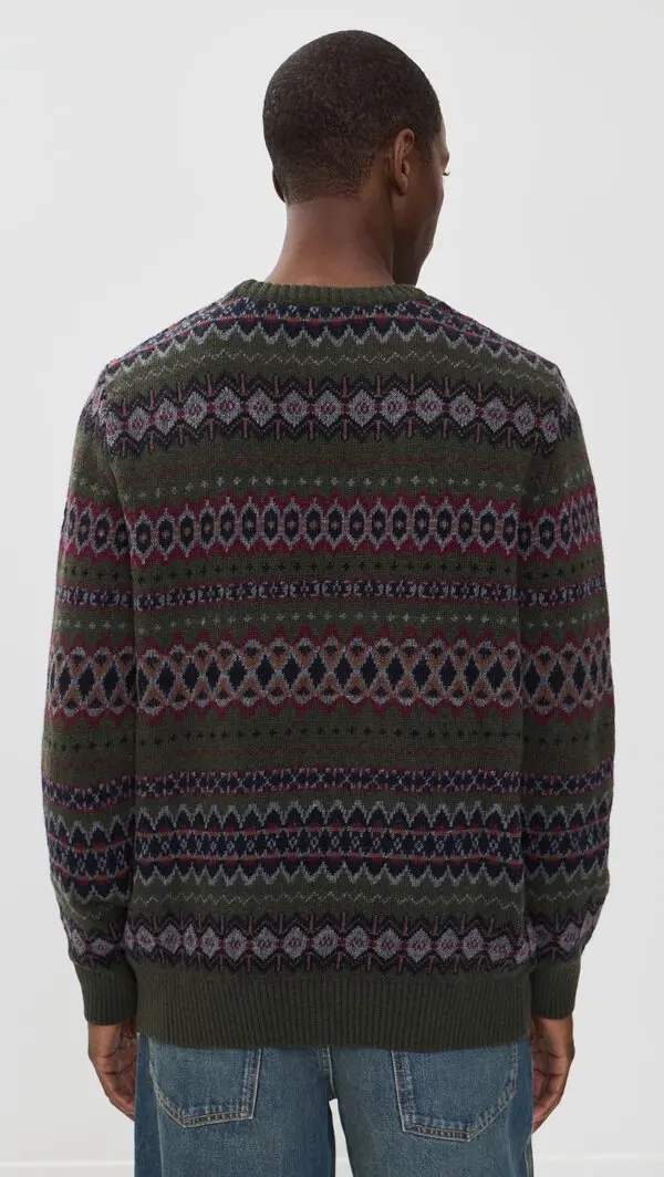 Barbour Case Fair Isle Wool Sweater