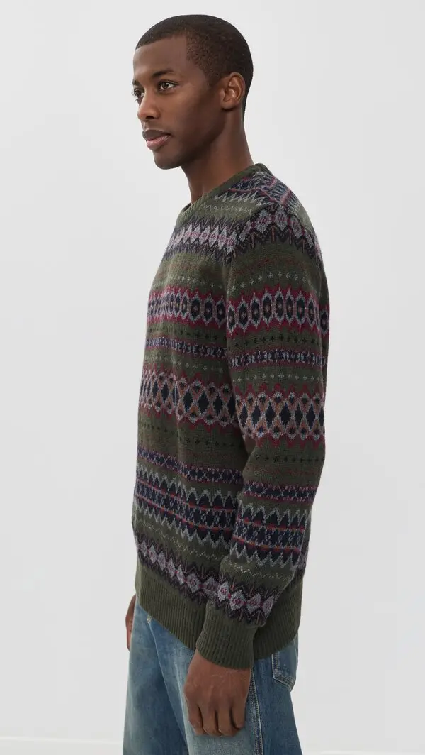 Barbour Case Fair Isle Wool Sweater