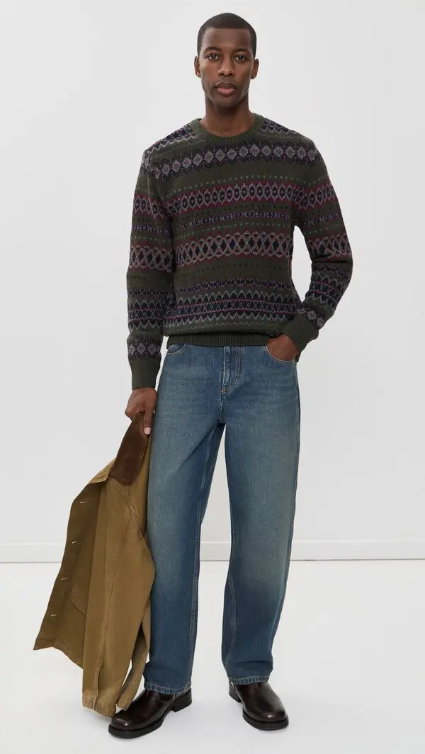Barbour Case Fair Isle Wool Sweater