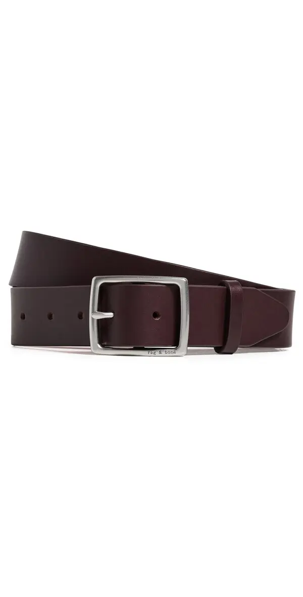 Rag & Bone Rugged Leather Belt - Mrllo