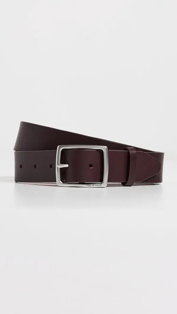 Rag & Bone Rugged Leather Belt