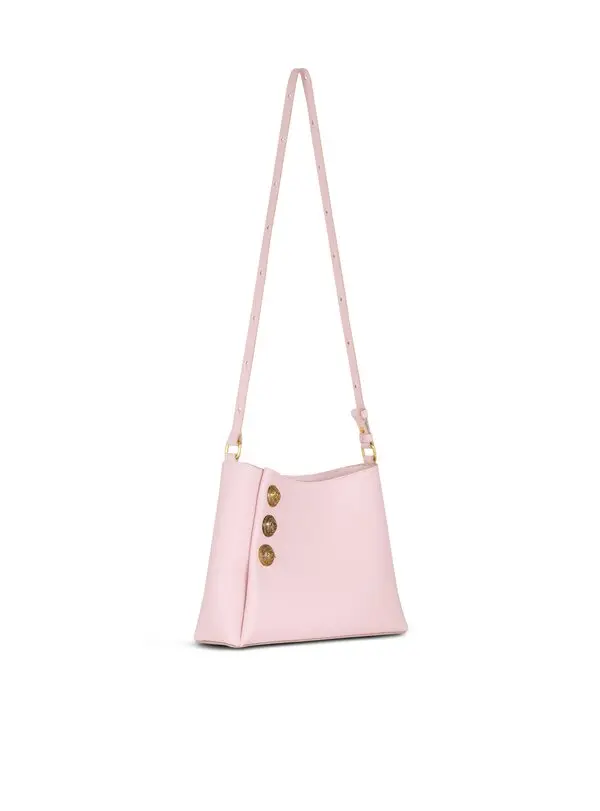 Balmain Logo Button Embellished Embleme Shoulder Bag