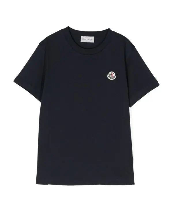 Moncler Logo-patch Crewneck T-shirt