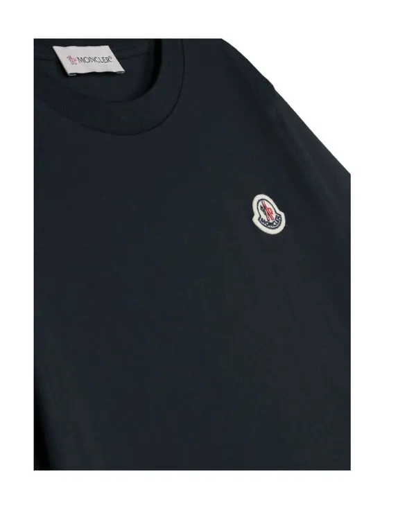 Moncler Logo-patch Crewneck T-shirt