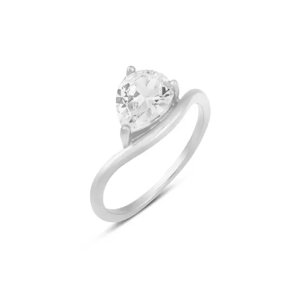 SHYMI Pear Pinky Ring
