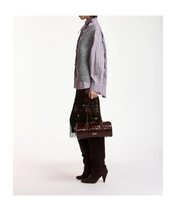 Essentiel Antwerp Layered Knit Vest And Shirt