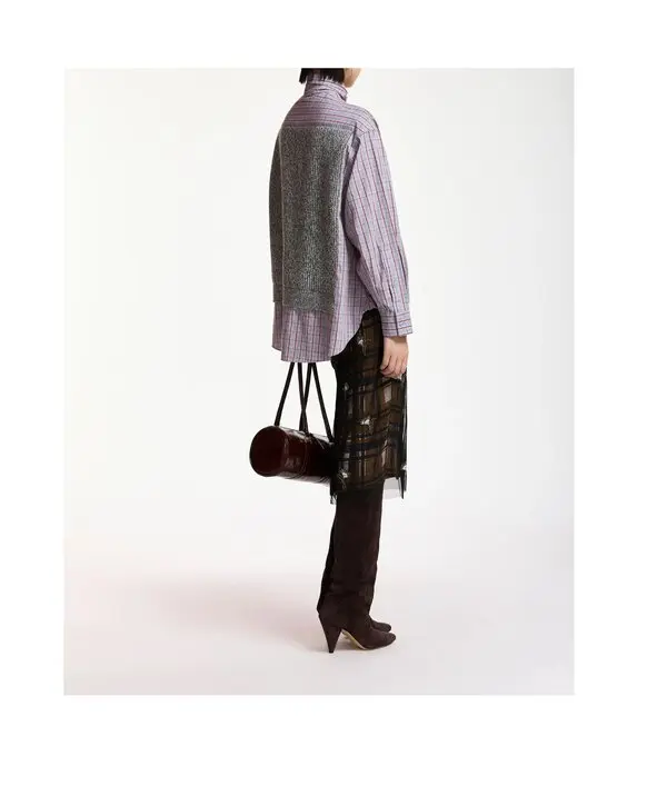 Essentiel Antwerp Layered Knit Vest And Shirt