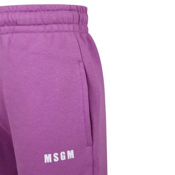 MSGM Logo-print Cotton Track Pants